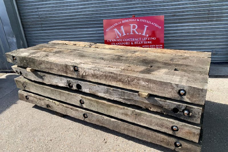 New crane mats have just arrived - MRI